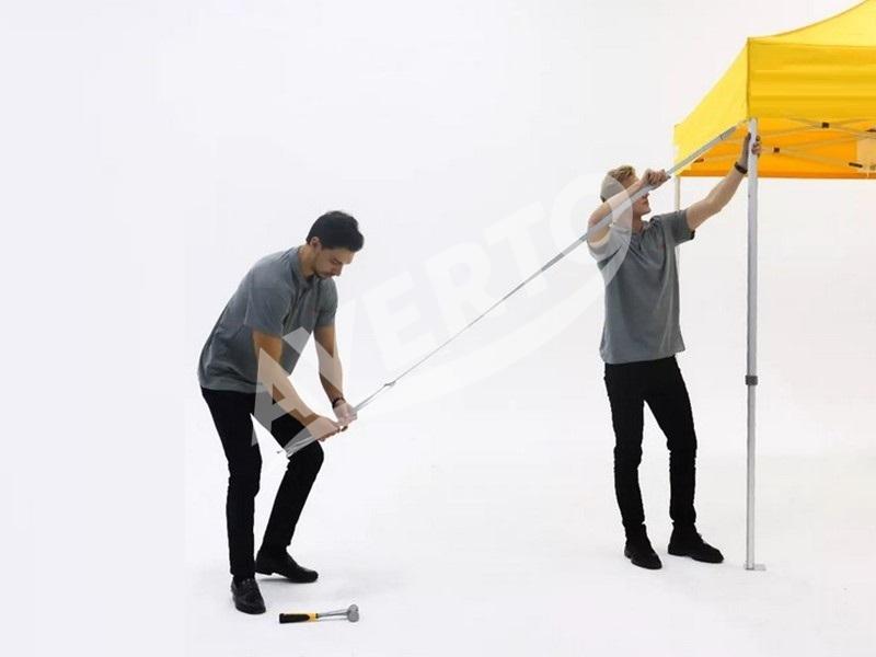 Aluminum Frame 2x2m for HEX45 Canopy | Averto