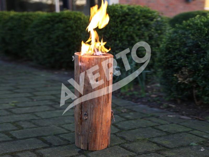 Wooden fire block, Swedish Fire Torch 50cm ø15-25cm 16.00 € | Averto