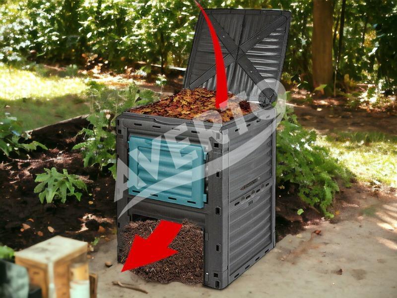 Komposta kaste 450 l 80 x 80 x 120 cm 54.00 € | Averto.lv