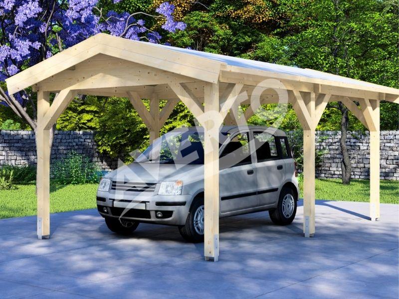 Wooden carport - a natural and sustainable solution! | Averto