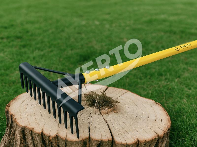 Grābeklis Tornadica 34 cm – šaurām vietām un augsnes izlīdzināšanai